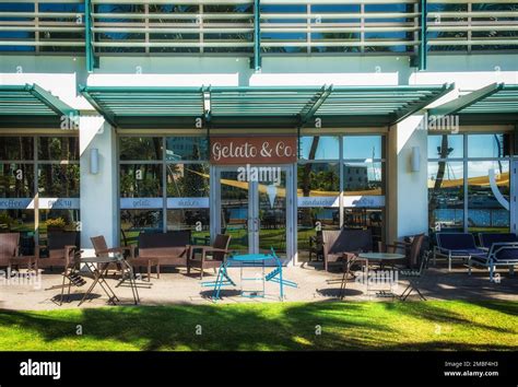 Grand Cayman Cayman Islands Dec 2022 View Of A Modern Building With