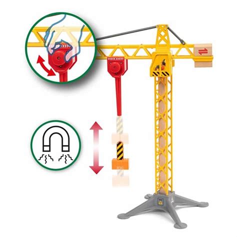 Brio Construction Crane With Lights Towering Fun