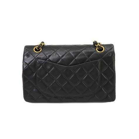 CHANEL シャネル マトラッセ 23 チェーン ショルダー バッグ レザー ブラック A01113 ヴィンテージ ゴールド 金具