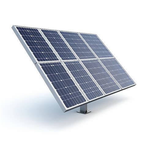 Premium Photo Big Solar Panel On White Background Ar 169