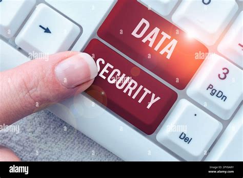 Text Caption Presenting Data Security Word Written On Confidentiality Disk Encryption Backups