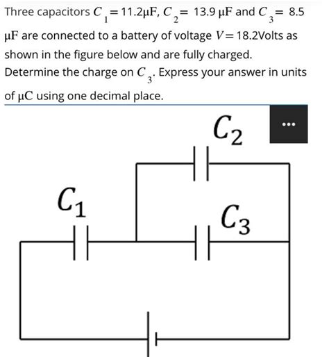 Solved Three Capacitors C F C F Are Connected Chegg