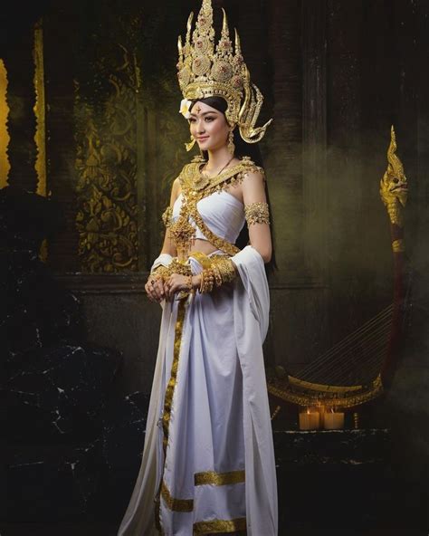 Khmer អប្សរា វប្បធម៌ខ្មែរ🇰🇭🇰🇭 문화 옷 한복