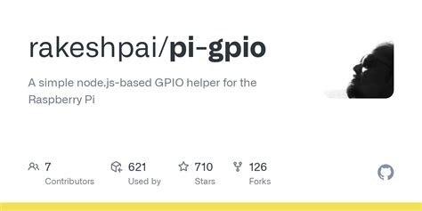 Github Rakeshpai Pi Gpio A Simple Node Js Based Gpio Helper For The Raspberry Pi