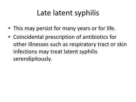 Ppt Syphilis Powerpoint Presentation Free Download Id755282