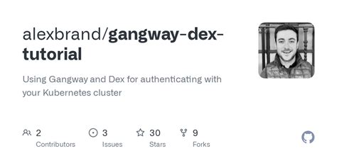 Github Alexbrandgangway Dex Tutorial Using Gangway And Dex For