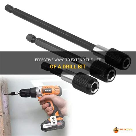 Effective Ways To Extend The Life Of A Drill Bit Shuntool