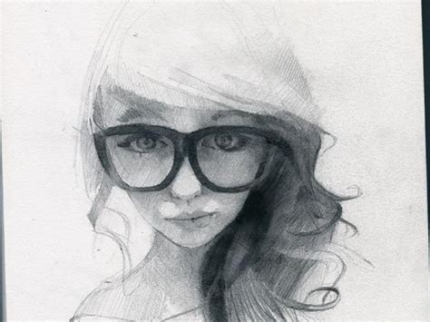 Nerd Girl Sketch At PaintingValley Com Explore Collection Of Nerd Girl Sketch