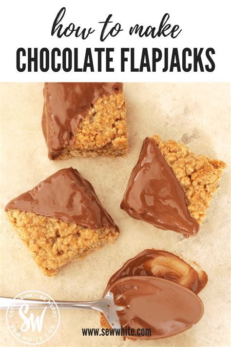 Chocolate Flapjack Recipe Easy Chocolate Dipped Flapjacks