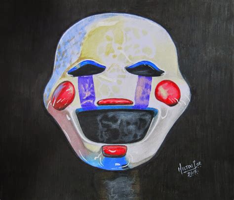 Art Painting Drawing Tips And Tutorials Drawing The Puppet From Five Nights At Freddy S