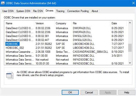 Install The Odbc Driver