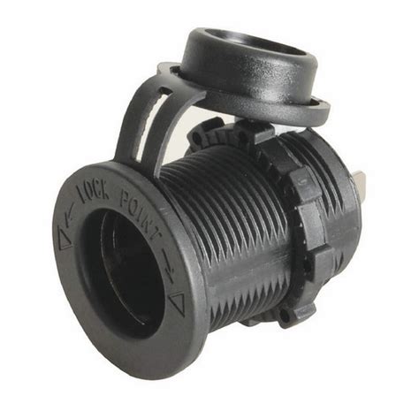 Cigarette Lighter Socket For Flush And Surface Mount