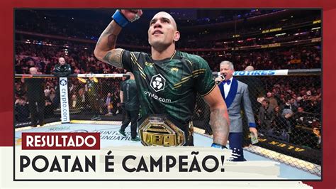 Duplo CampeÃo Alex Poatan Pereira Vence Jiri Prochazka No Ufc 295 E Se