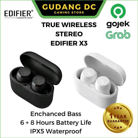 Jual Headset Bluetooth Tws True Wireless Earbuds Edifier X3 Shopee