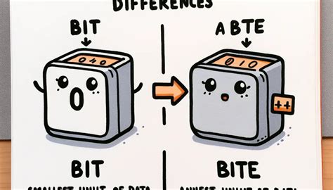 Diferencias Entre Bit Y Byte
