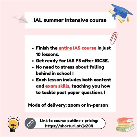 🌟 Exciting Announcement Ial And Igcse Intensive Course