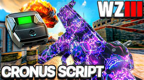 NEW BEST CRONUS SCRIPT FOR SEASON No Recoil Aim Assist Rapid Fire Mod YouTube
