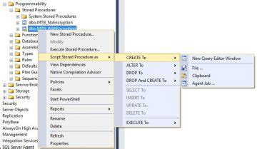Encrypting Stored Procedure View Function In Sql Server My Tec Bits