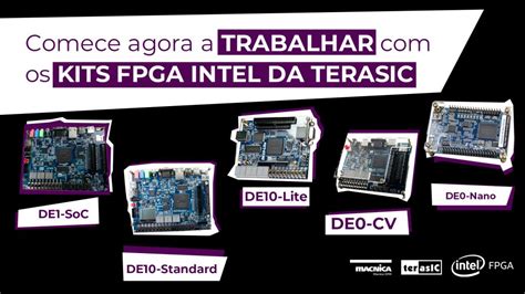Comece Agora A Trabalhar Com Os Kits Fpga Intel Da Terasic Macnica Dhw