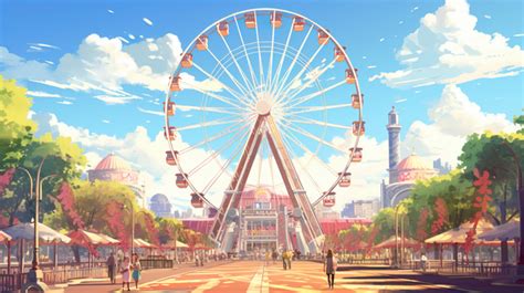 儿童节世界儿童日游乐场快乐童年插画图片素材下载格式熊猫办公