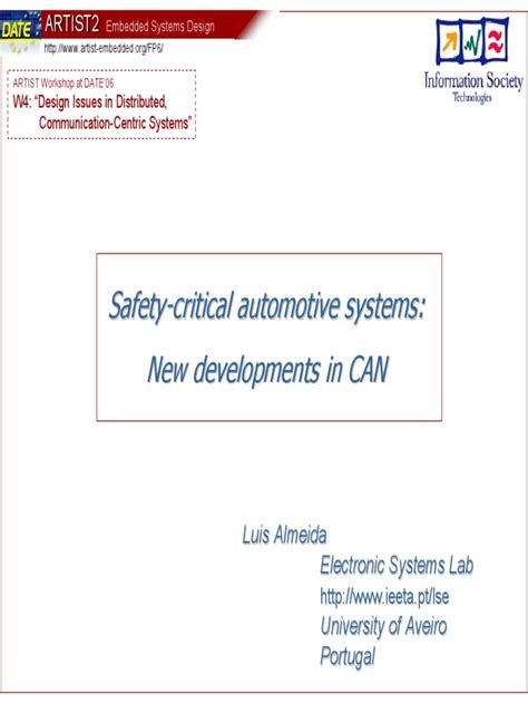 Safety Critical Automotive Systems Download Free Pdf Network