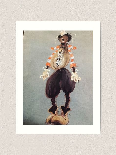 Costume Of Michael Jackson As The Scarecrow In The Wiz Art Print By