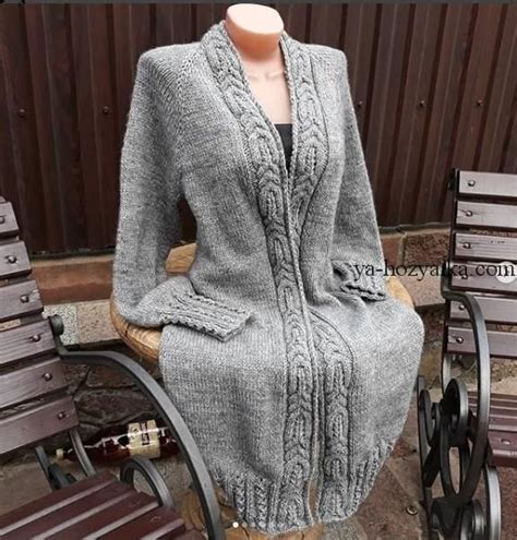 Кардиган спицами с аранами | Maglioni a maglia, Maglieria, Maglioni