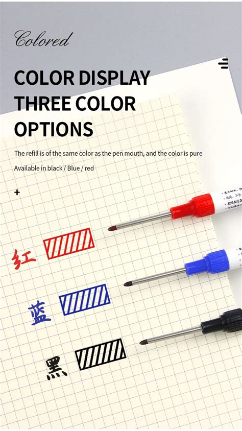 20 30mmdeep Drill Hole Long Nib Marker For Bathroomconstruction