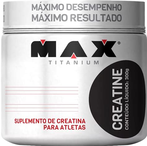 Creatina 300g Glutamina 300g Max Titanium R 12000 Em Mercado Livre