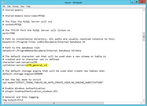 Illegal Mix Of Collations · Docuware Support Portal