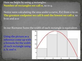 Riemann S Sum PPTX