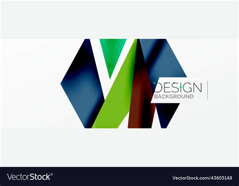 Background Color Abstract Overlapping Lines Vector Image