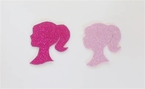 Aplique Barbie Em Eva Glitter Elo7 Produtos Especiais