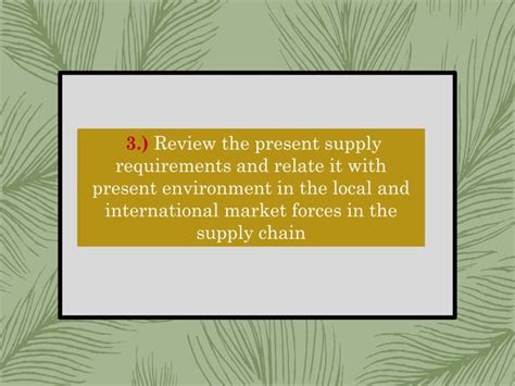 MATERIAL MANAGEMENT Concepts FORECASTING PPTX Logistics Business