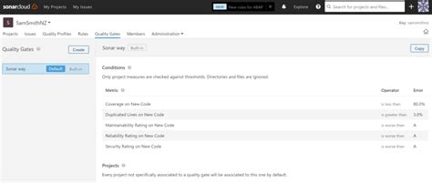 Customizing Sonarcloud Rule Sets Sam Learns Azure
