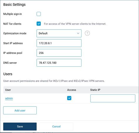 Connecting To The IKEv VPN Server From Android Keenetic