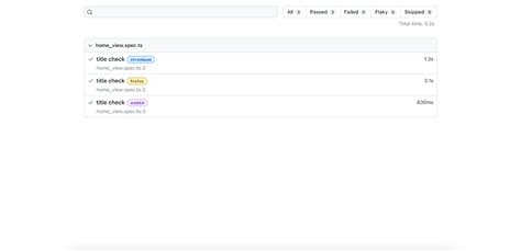 Playwright + VueをDockerで実行する