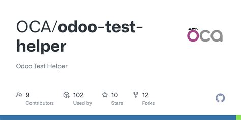 Github Ocaodoo Test Helper Odoo Test Helper