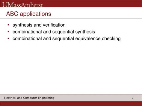 PPT ABC Logic Synthesis Basics ECE 667 Synthesis And Verification Of Digital Systems Spring