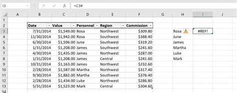 how to shorten references using the hashtag symbol in microsoft excel
