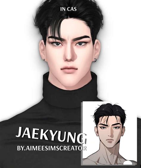 THESIMS4 Create A Sims Anime JINX JOO JAEKYUNG Preview By