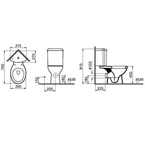 Rezervor Wc De Colt 4232b003 5389 Vitra Arkitekt Solos Ro