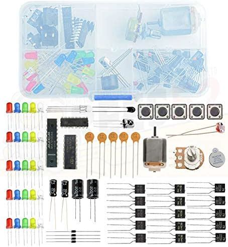 REES52 Electronic Project Starter Kit Component Kit Dc Toy Motor For