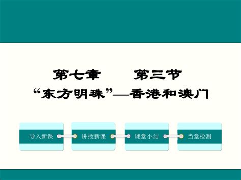 人教版八年级地理下册 73“东方明珠”——香港和澳门 教学课件（）（共22张ppt视频） 21世纪教育网