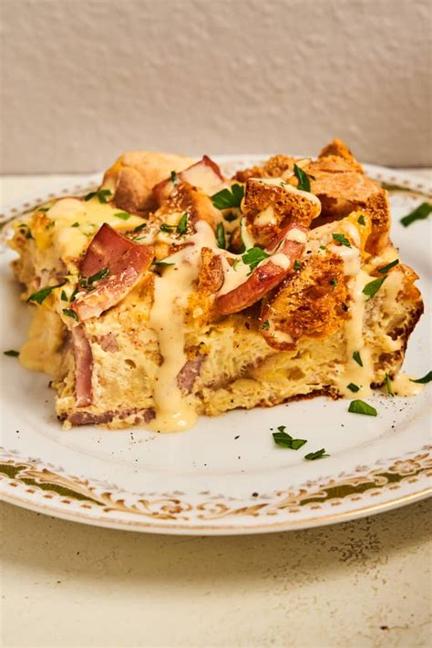 Eggs Benedict Casserole Recipe With Hollandaise Sauce The Kitchn