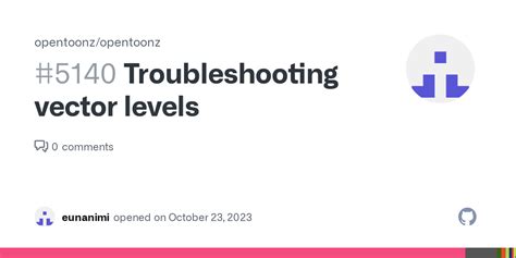 Troubleshooting Vector Levels Issue Opentoonz Opentoonz Github