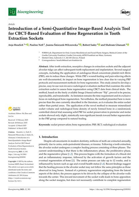 Pdf Introduction Of A Semi Quantitative Image Based Analysis Tool For Cbct Based Evaluation Of