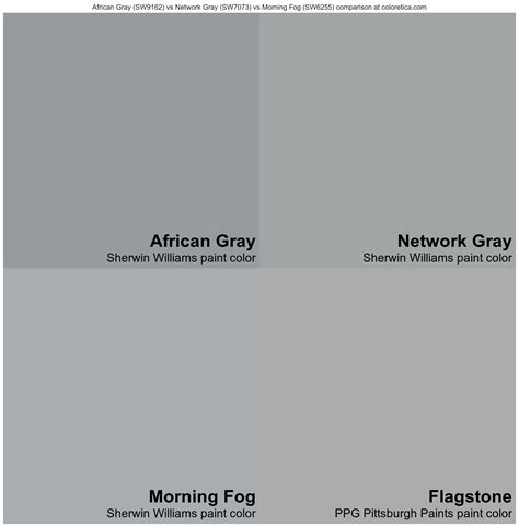 Sherwin Williams African Gray Sw9162 Vs Sherwin Williams Network Gray