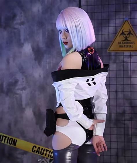 Edgerunners Lucy Cyberpunk 2077 Costumes Cosplay Suit Presale Etsy