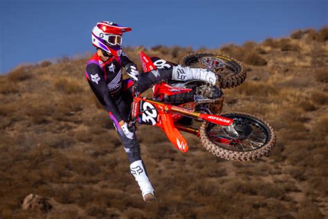 Jo Shimoda AMA Supercross Motocross Honda Racing